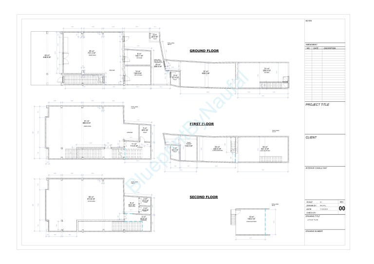 Architectural Drafting – BlueprintByNaufal